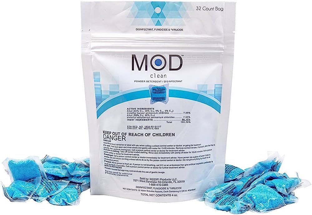 Mod Clean Disinfectant Pods - 32ct – Fort Worth Barber Supply