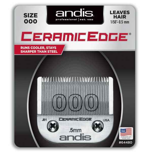 Andis Ceramic Edge Blade 000 #64480 – Fort Worth Barber Supply