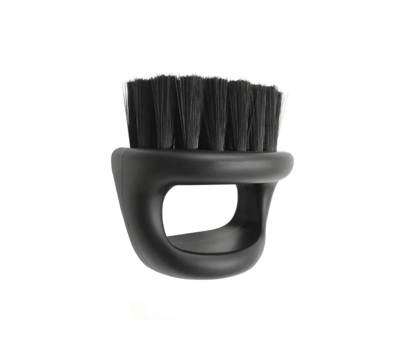 Black Ice Barber Knuckle Brush BIC202 – Fort Worth Barber Supply